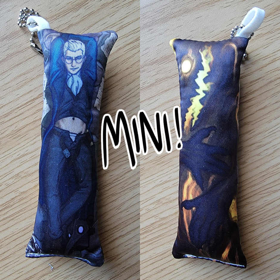 MONSTROUS ON MAIN Mini Body Pillow Keychains – Monstrous On Main